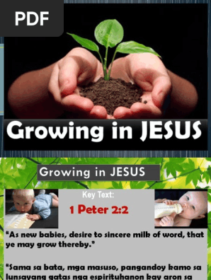 Growing In Jesus