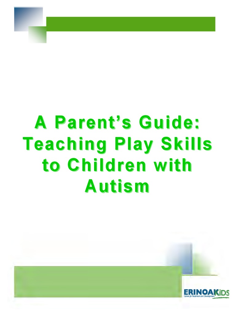 Teaching Play Skills | PDF | Toys | Autism Spectrum