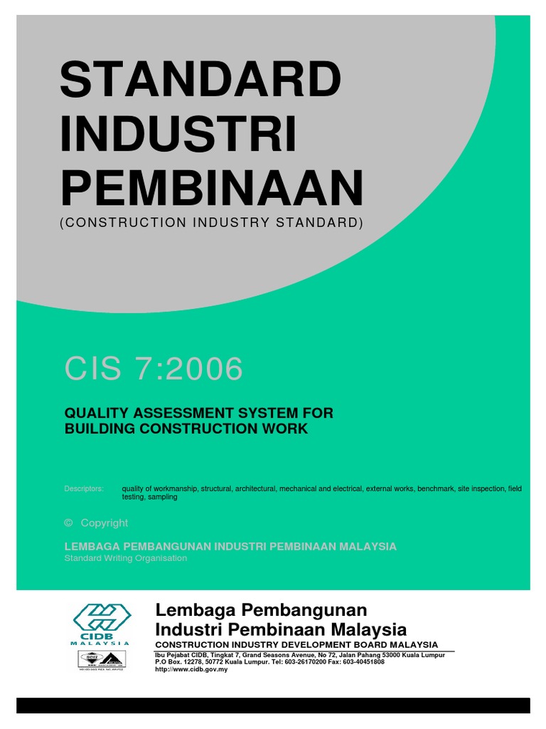 Qlassic Guide-Cidb Construction Standard Asessment | Download Free PDF ...