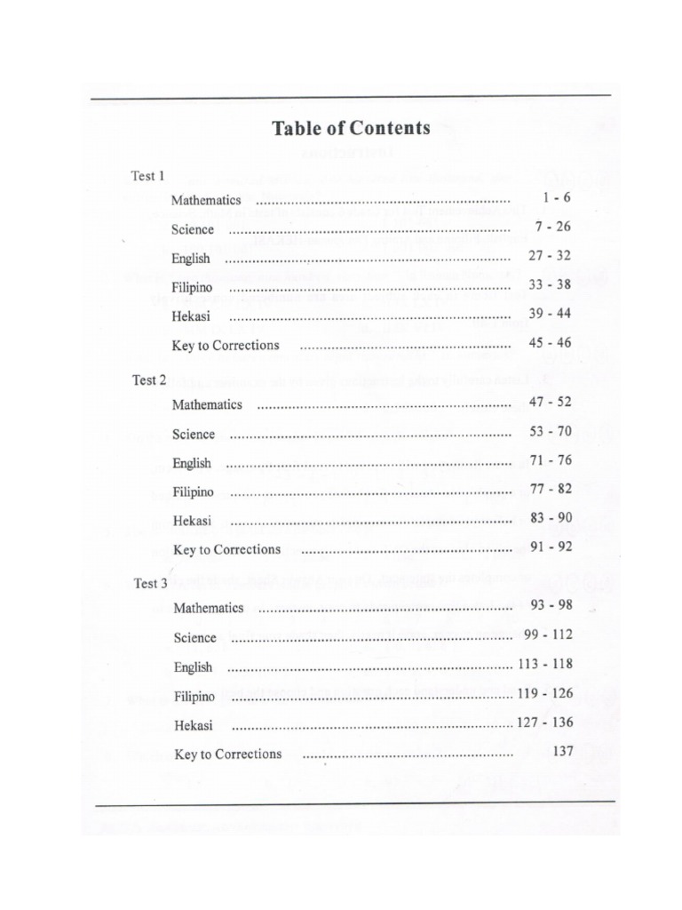 Nat 6 Msa Reviewer - Part 1 | PDF