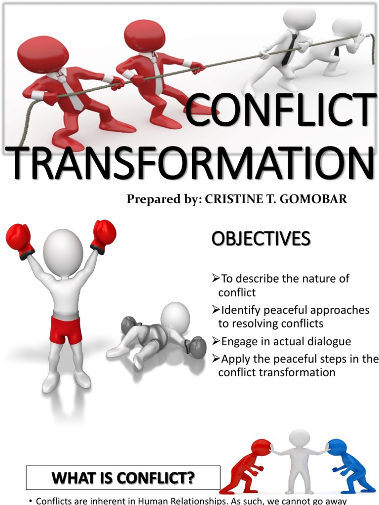 Conflict Transformation Strategies | PDF | Conflict (Process ...