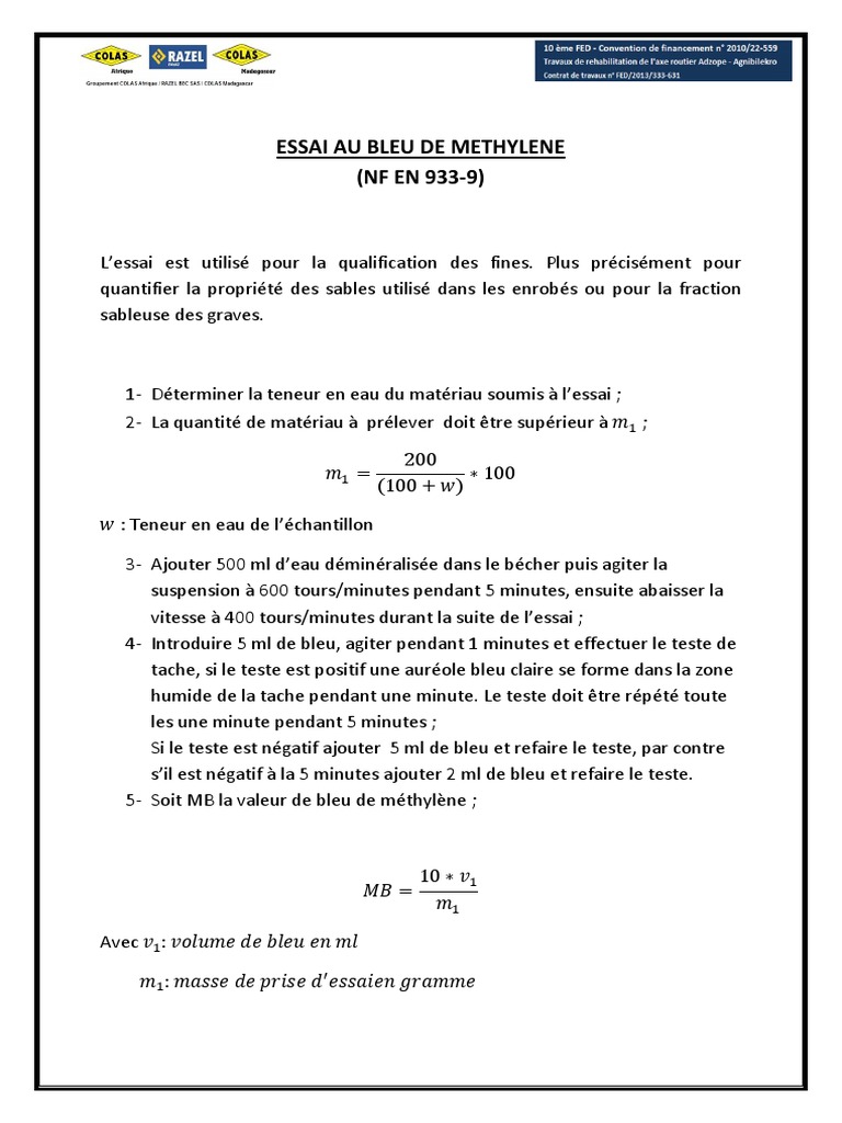 Norme Simplifié VBS NF en 933-9