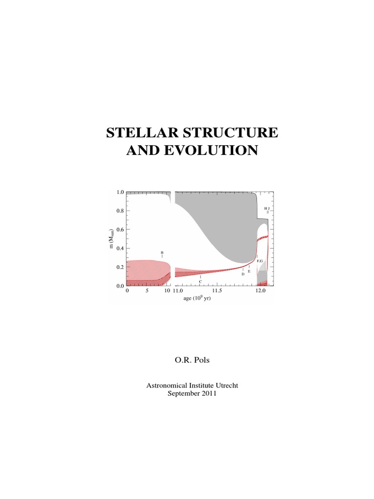Stellar Structure and Evolution - O.R. Pols PDF | PDF | Stars | Sun