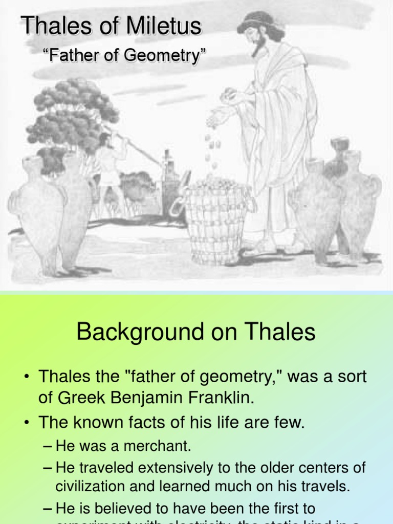 Thales of Miletus | PDF | Egyptian Pyramids | Science