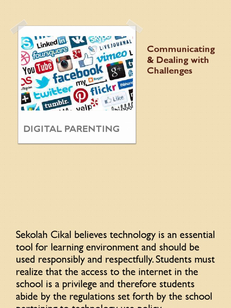 Digital Parenting Workshop | Download Free PDF | Parenting | Relationships