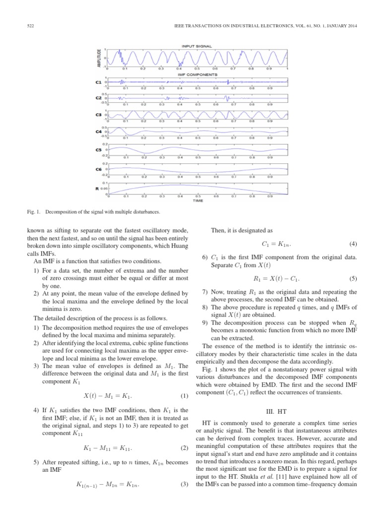 522 Ieee Transactions On Industrial Electronics, Vol. 61, No. 1 ...