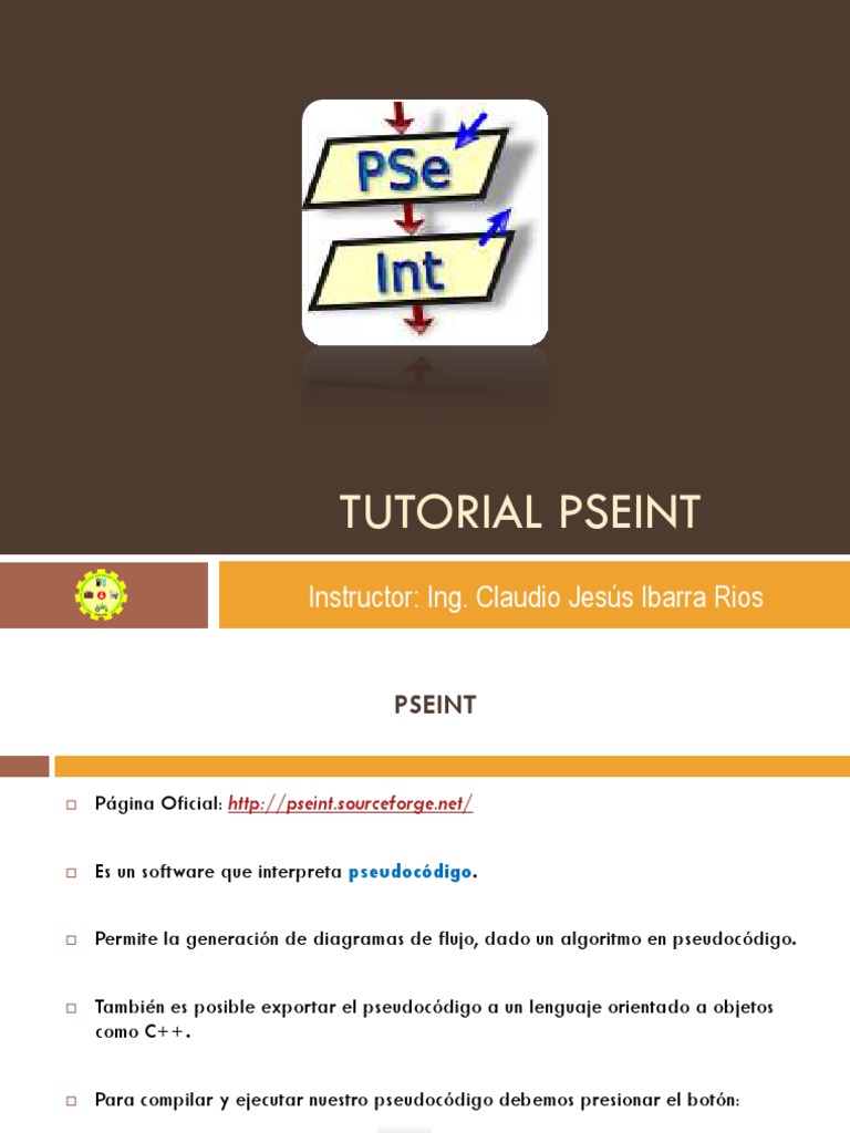 Manual de Pseint: Tutorial Completo | PDF | Estructura de datos de ...