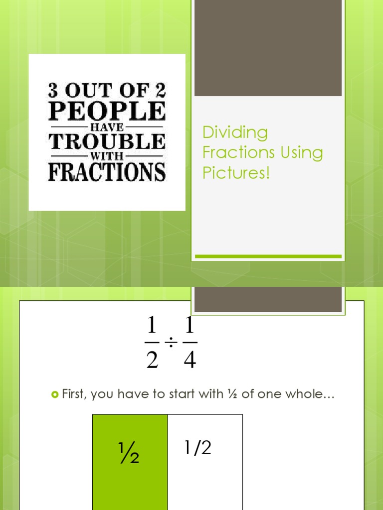Division of Fractions Powerpoint | PDF
