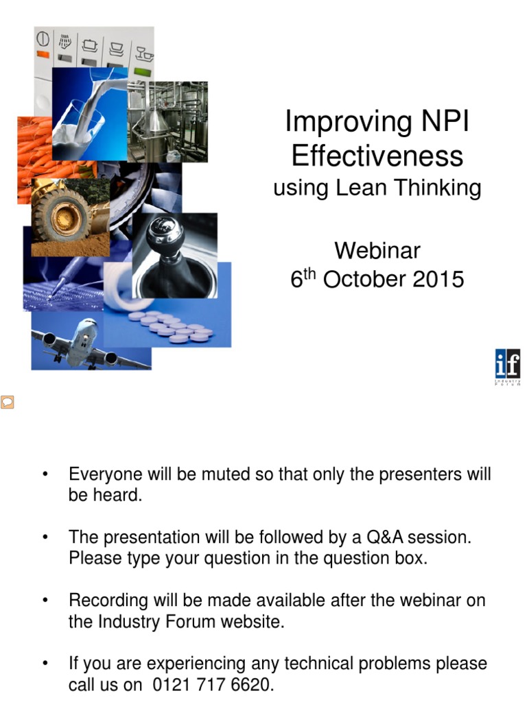 Improving NPI Process Effectivness Using Lean Thinking (1) | Lean ...