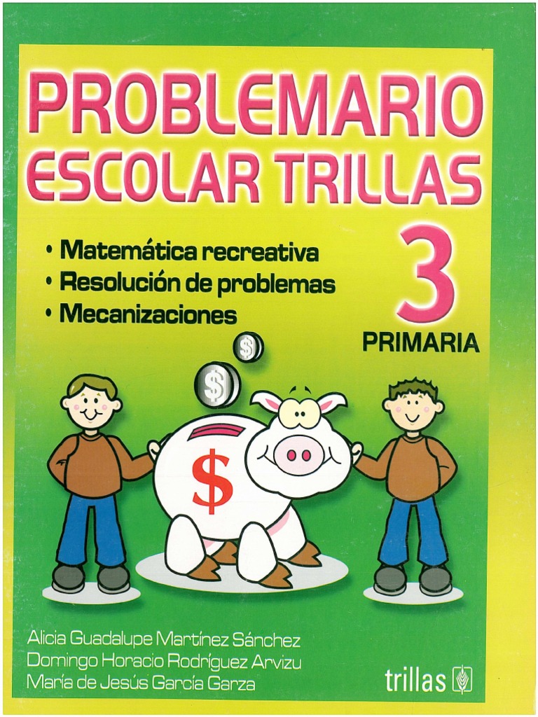 Problemario Escolar Trillas 3 PDF | PDF