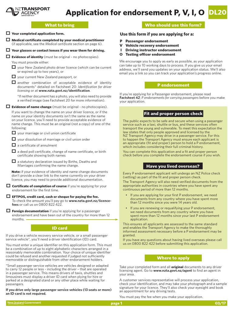 dl20 PDF | PDF | Driver's License | Identity Document