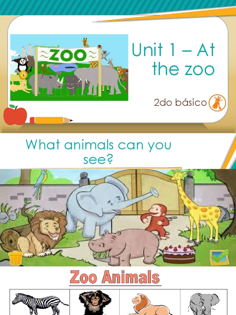 2° Unit 1 - at The Zoo | PDF