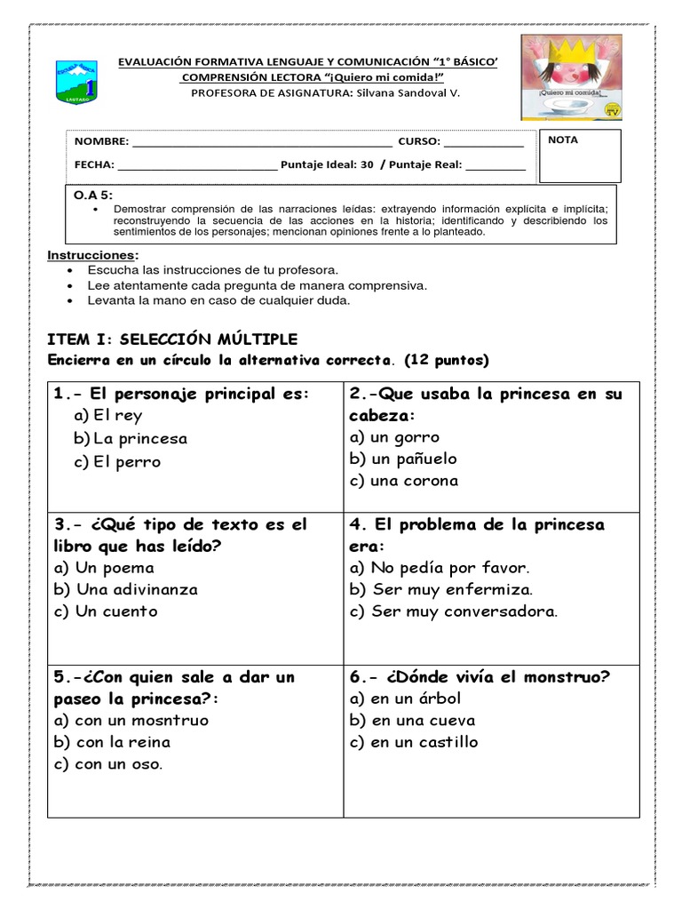 !quiero Mi Comida! | PDF