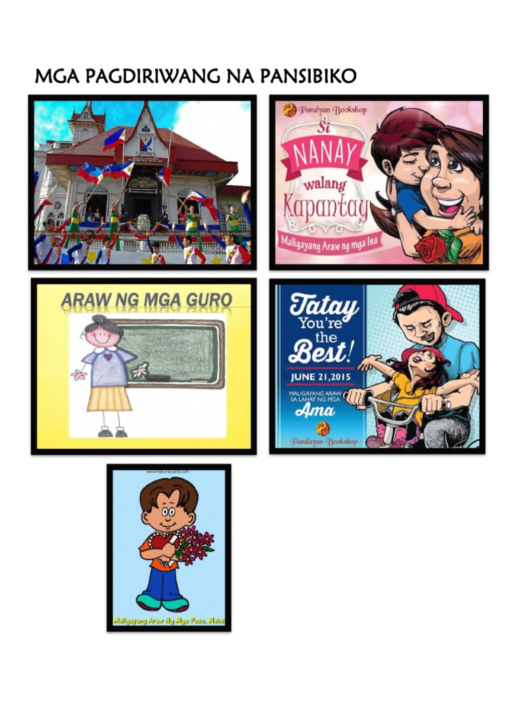 Mga Pagdiriwang | PDF