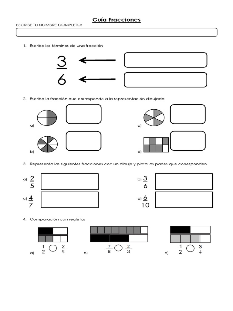 Prueba de Fracciones