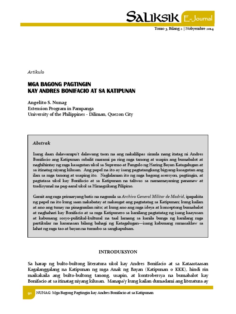 07 Artikulo Nunag 4 PDF | PDF