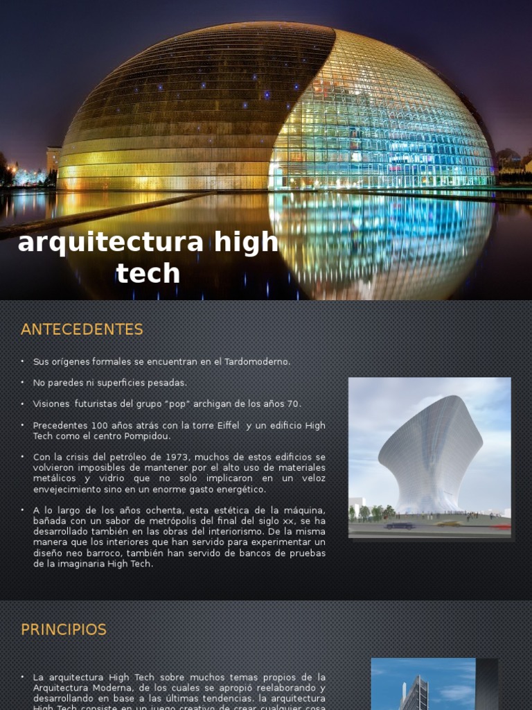 High Tech Res. | PDF | Diseño arquitectonico | Arquitectura