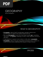 Geography SPICESS | PDF | Social Science | Science & Mathematics
