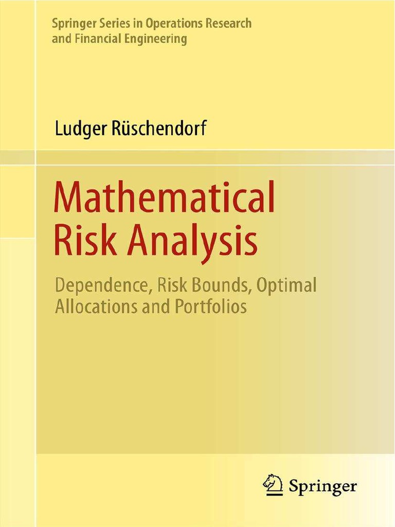 Mathematical Risk Analysis, Ruschendorf | PDF | Probability Theory ...