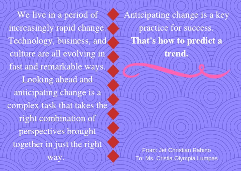 Predicting A Trend 1 | PDF