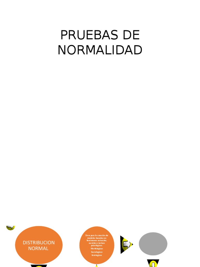 Pruebas de Normalidad | PDF | Distribución normal | Modelado científico