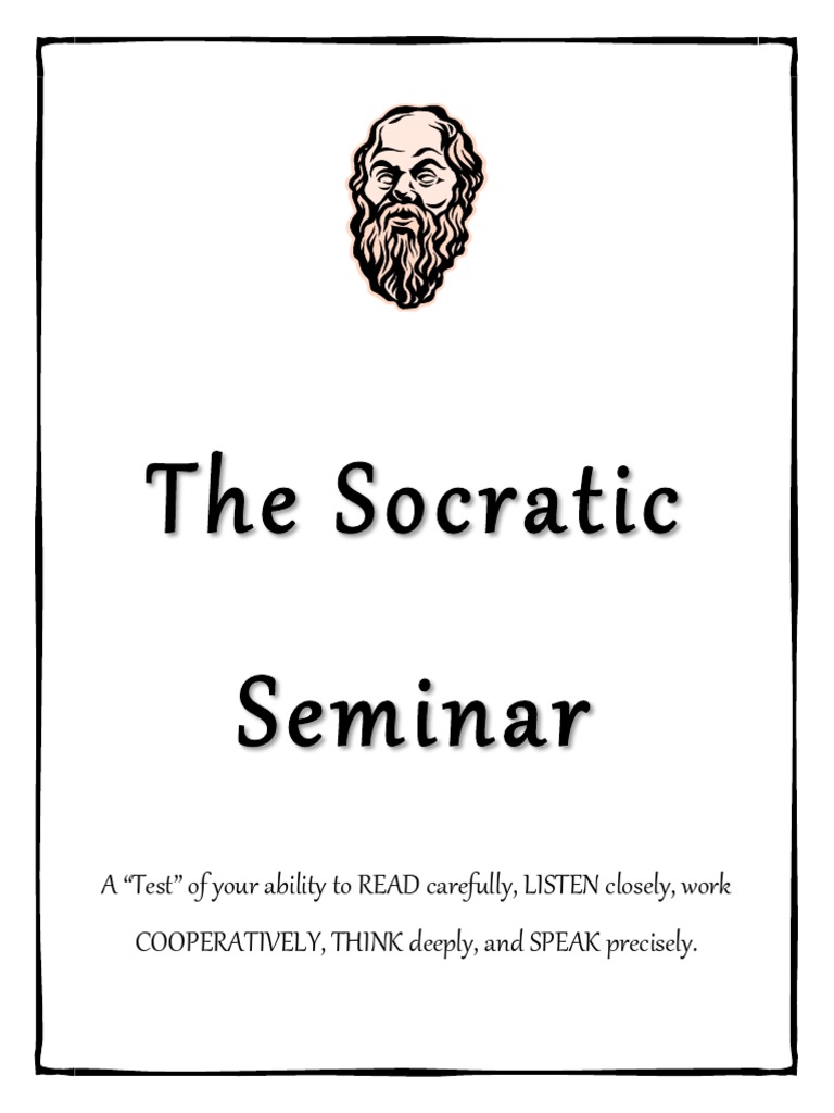 A Complete Packet On Socratic Seminar | PDF | Socrates | Epistemology