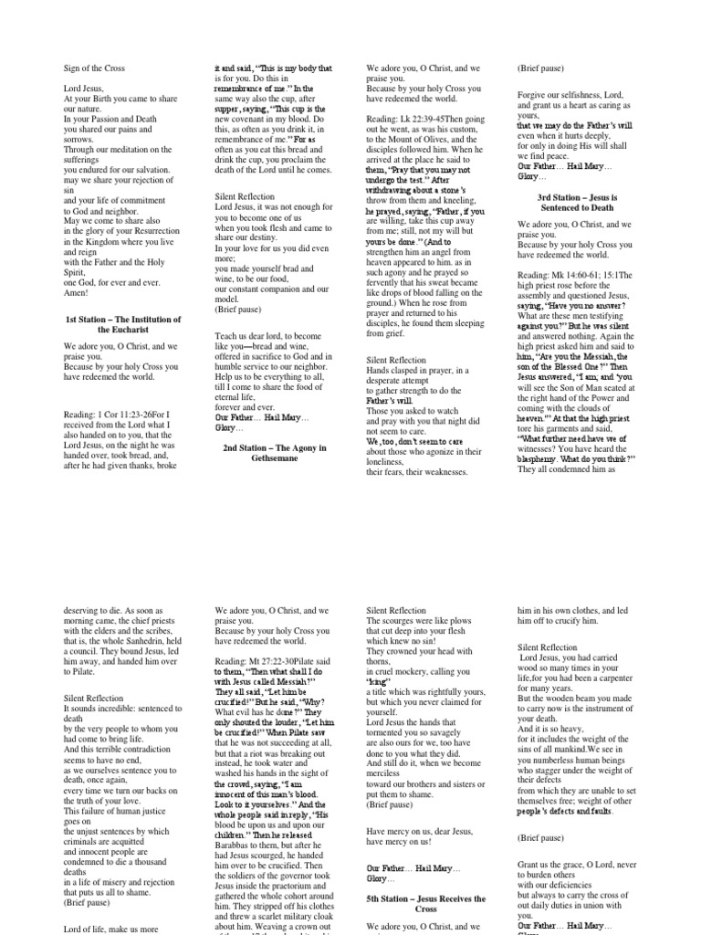 Sign of The Cross | PDF | Mary Magdalene | Eucharist