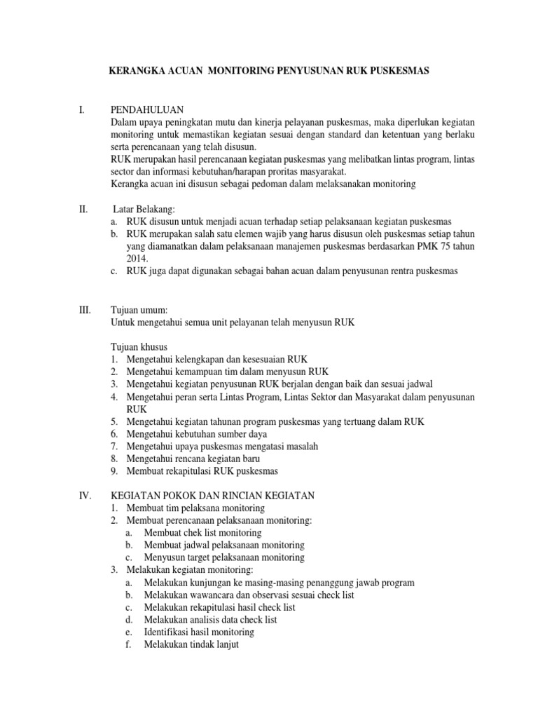 Kak Monitoring | PDF