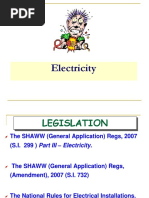 Electricity at Work Regulations 1989 | PDF | Regulatory Compliance ...