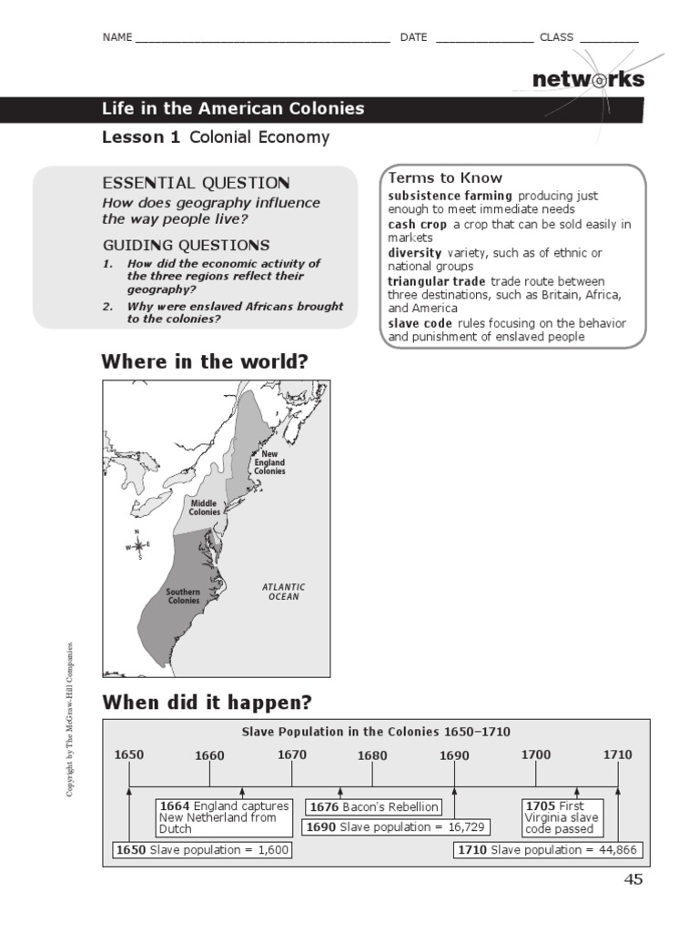 Life in American Colonies | PDF | Atlantic Slave Trade | Slavery