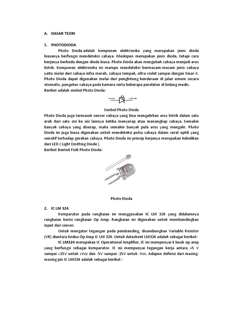 Prinsip Kerja Sensor | PDF