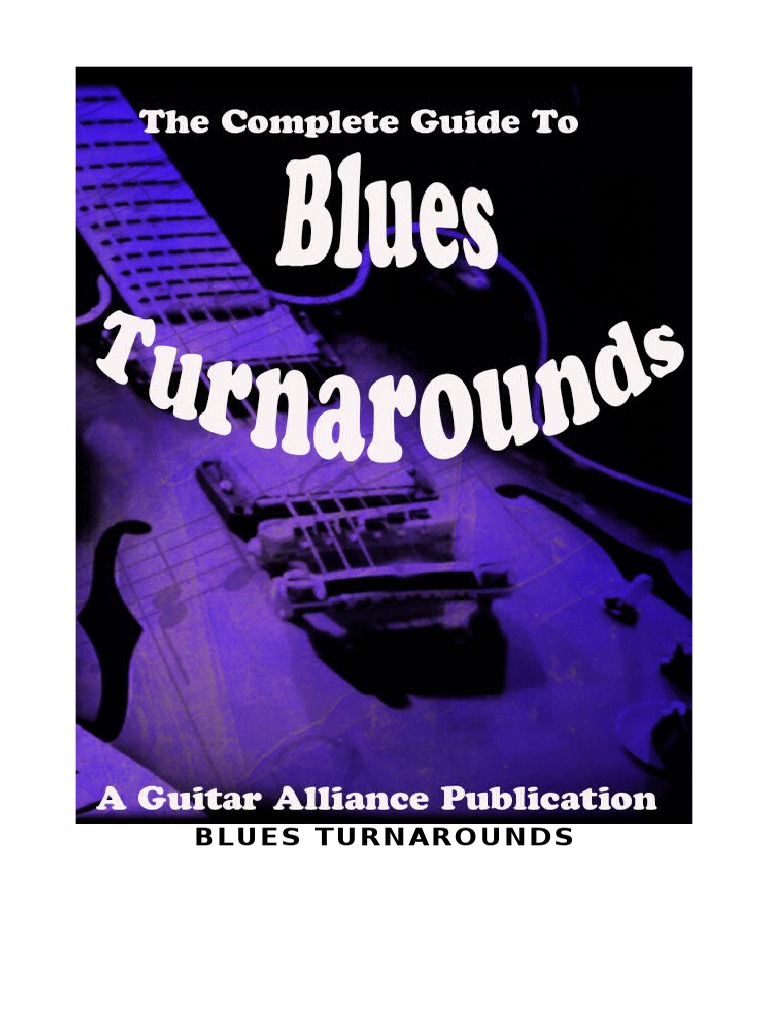 Blues Turnarounds E Book PDF | PDF | Chord (Music) | Musical Techniques