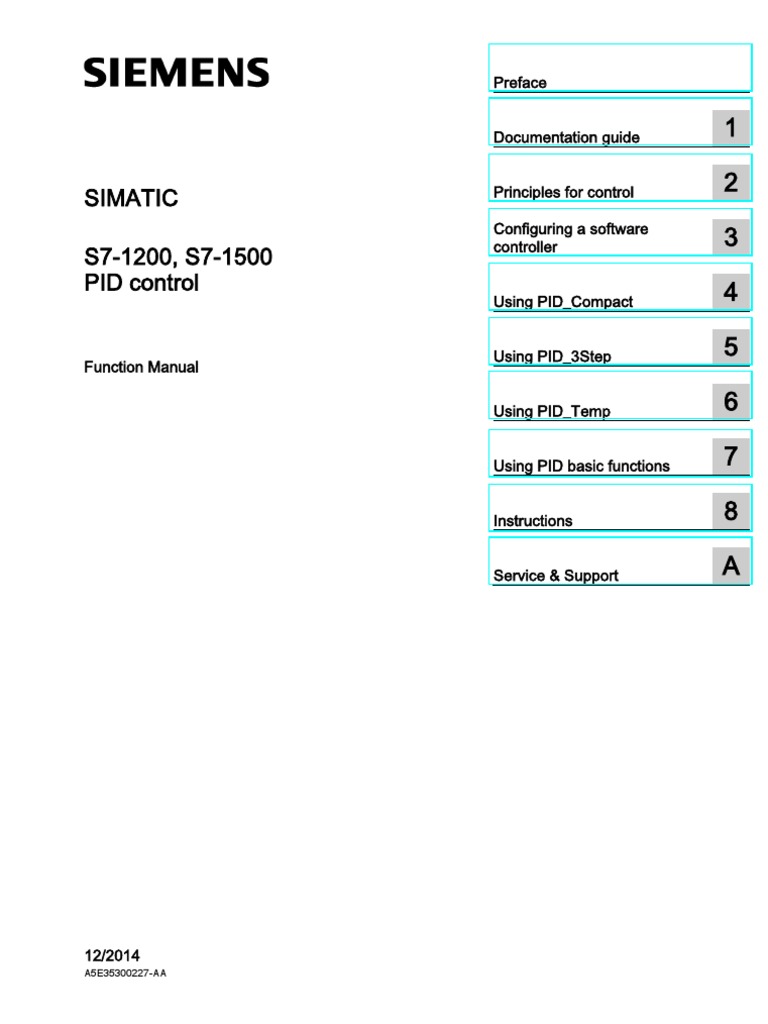 s71500 Pid Control Function Manual EnUS en-US | PDF | Parameter (Computer Programming) | Input ...