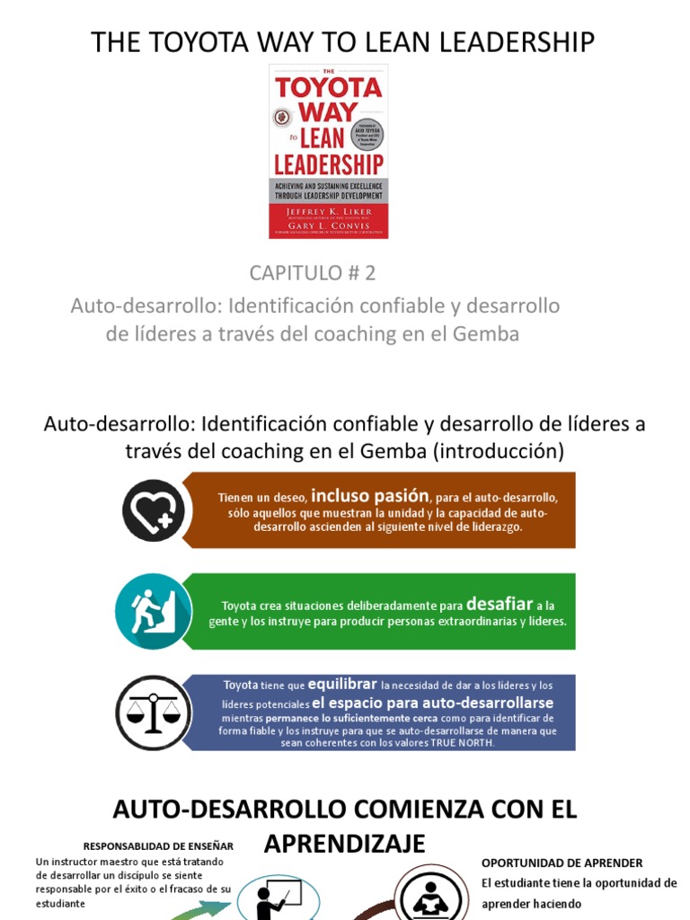 Presentacion Capitulo 2 The Toyota Way To Lean Leadership | PDF ...