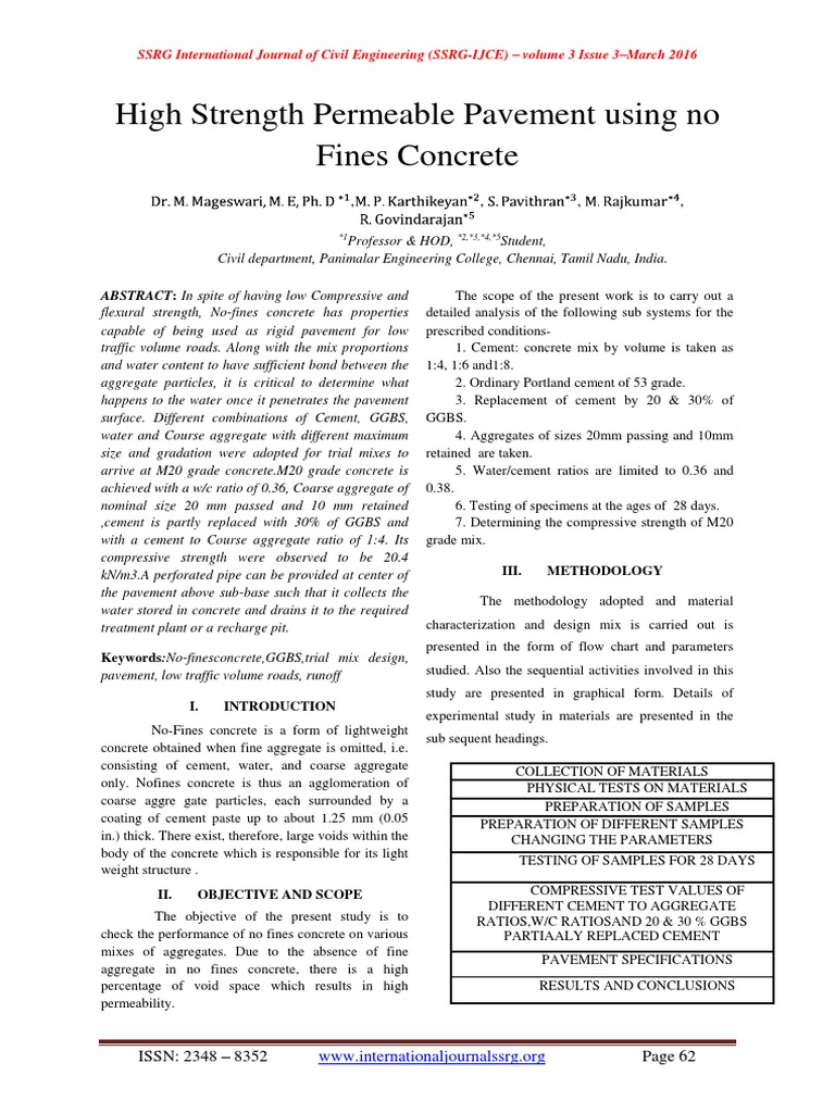 No Fines Concrete | Construction Aggregate | Concrete