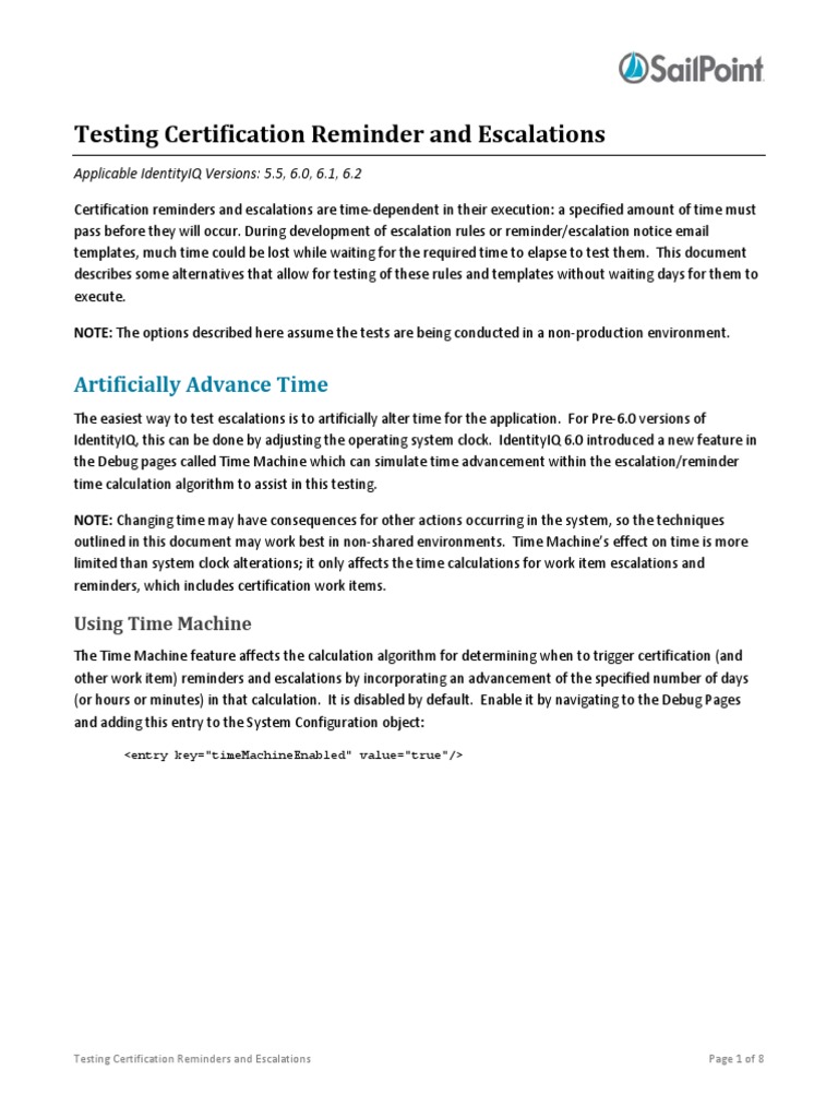 Testing Certification Reminder and Escalations | PDF | Exports | Trademark