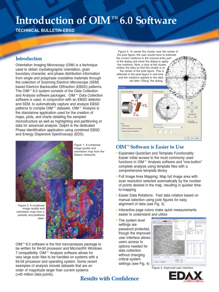 OIM 6 Software PDF | PDF | Applied And Interdisciplinary Physics | Optics