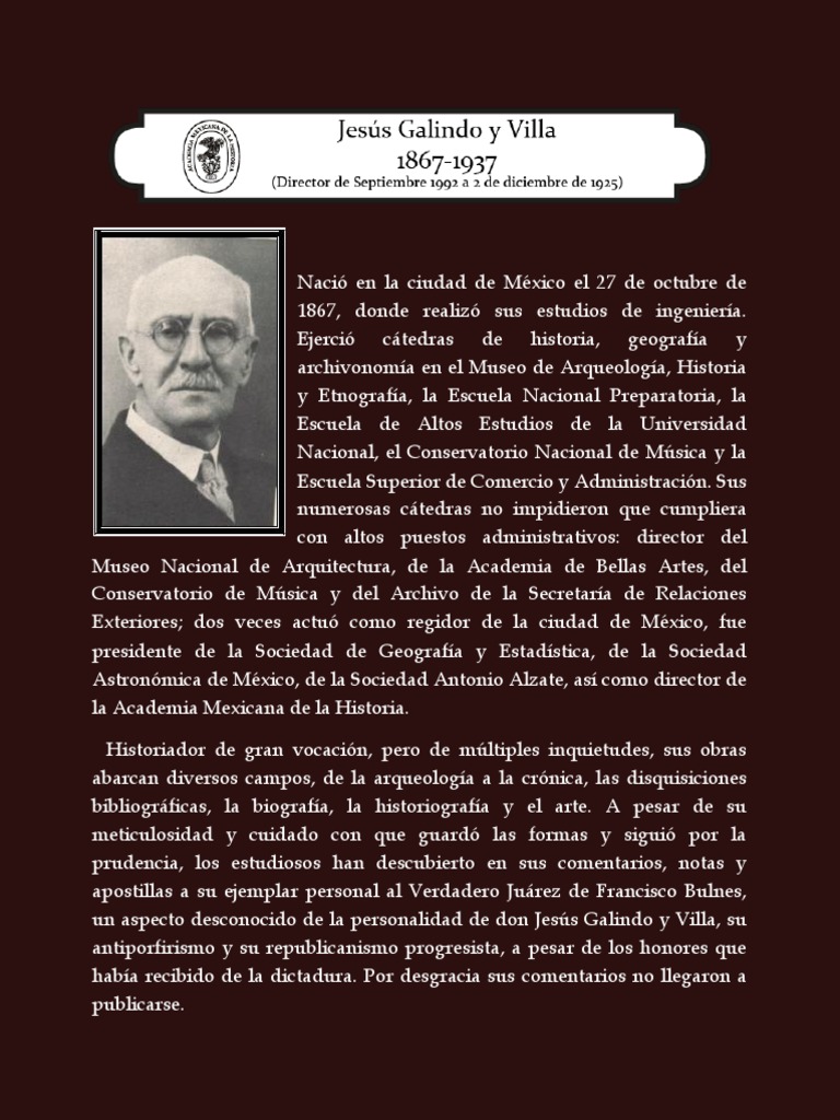 Jesus Galindo Villa | PDF | Ciencias sociales | Historia