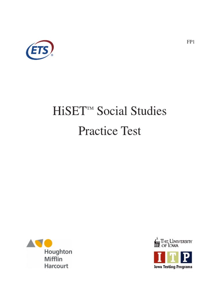 Hiset Social Studies Practice Test | PDF | Right To Work Law | Great ...