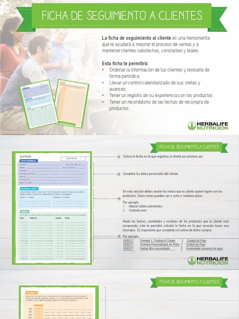 Manual Ficha Seguimiento Cliente | PDF