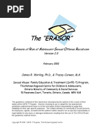 HCR 20 Worksheet | PDF