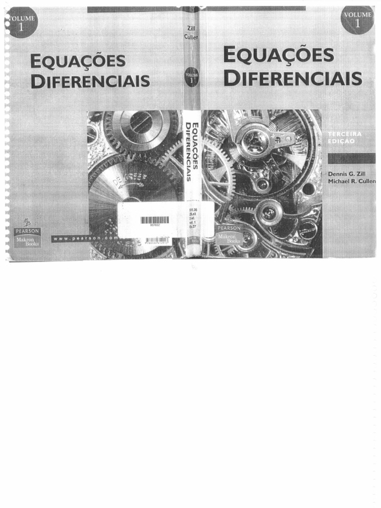 Equações Diferenciais Vol. 1 3a Ed. - Dennis G. Zill e Michael R ... Equações Diferenciais Vol. 1 3a Ed. - Dennis G. Zill e Michael R ...