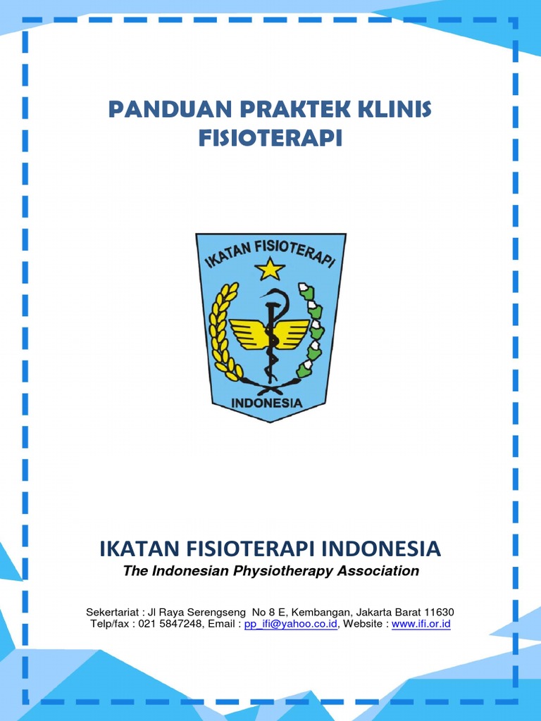 Panduan Praktik Klinis Fisioterapi PDF | PDF