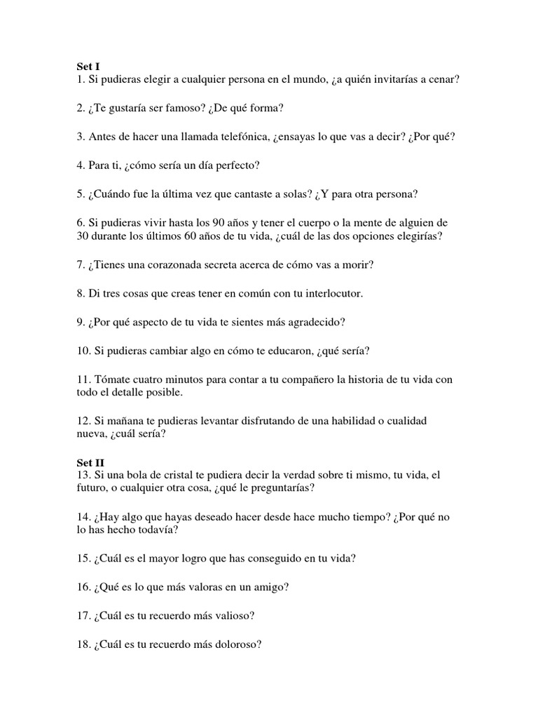 36 preguntas para enamorarse.pdf | Ocio