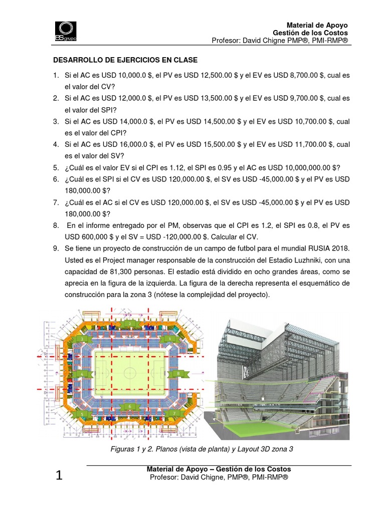 MAT GDC EJER Gestión Del Costos | PDF | Agitación | Business