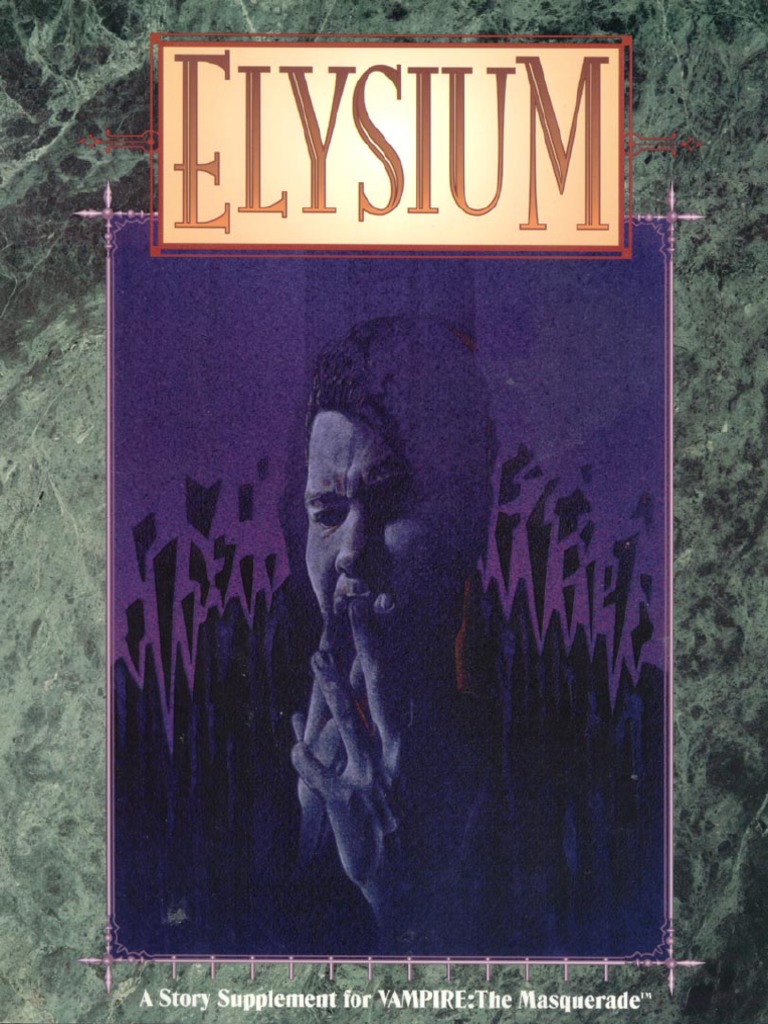 Vampire - Elysium, The Elder Wars - WW2233 PDF | PDF