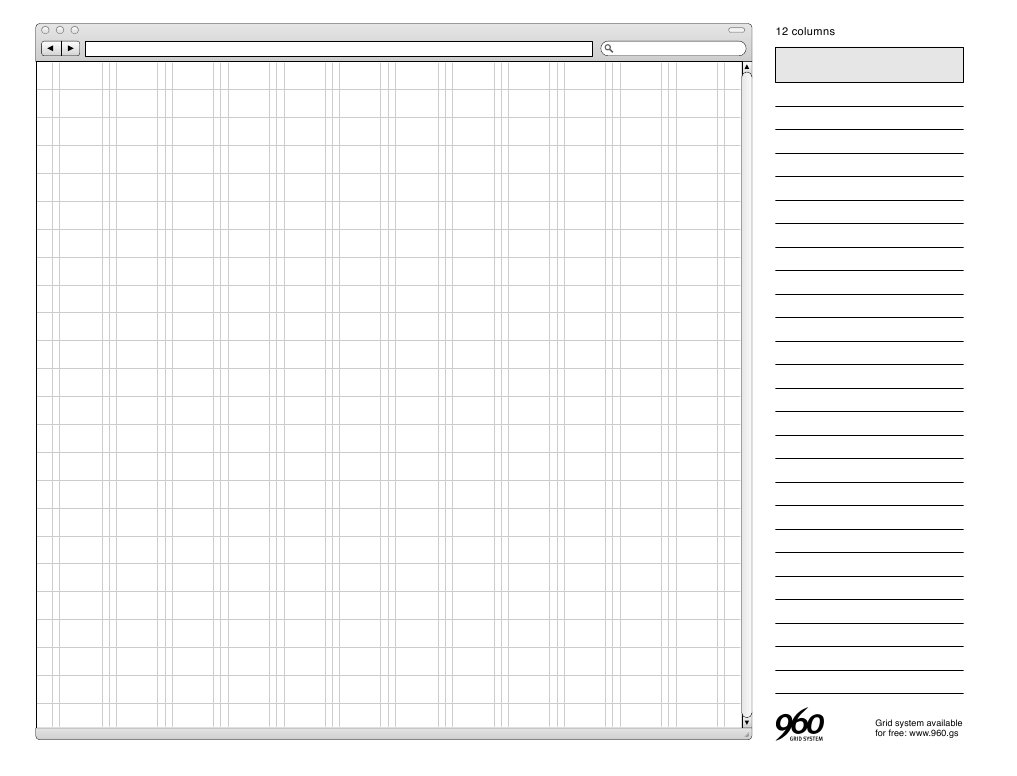 12 Columns: Grid System Available For Free: www.960.gs | PDF | Home ...