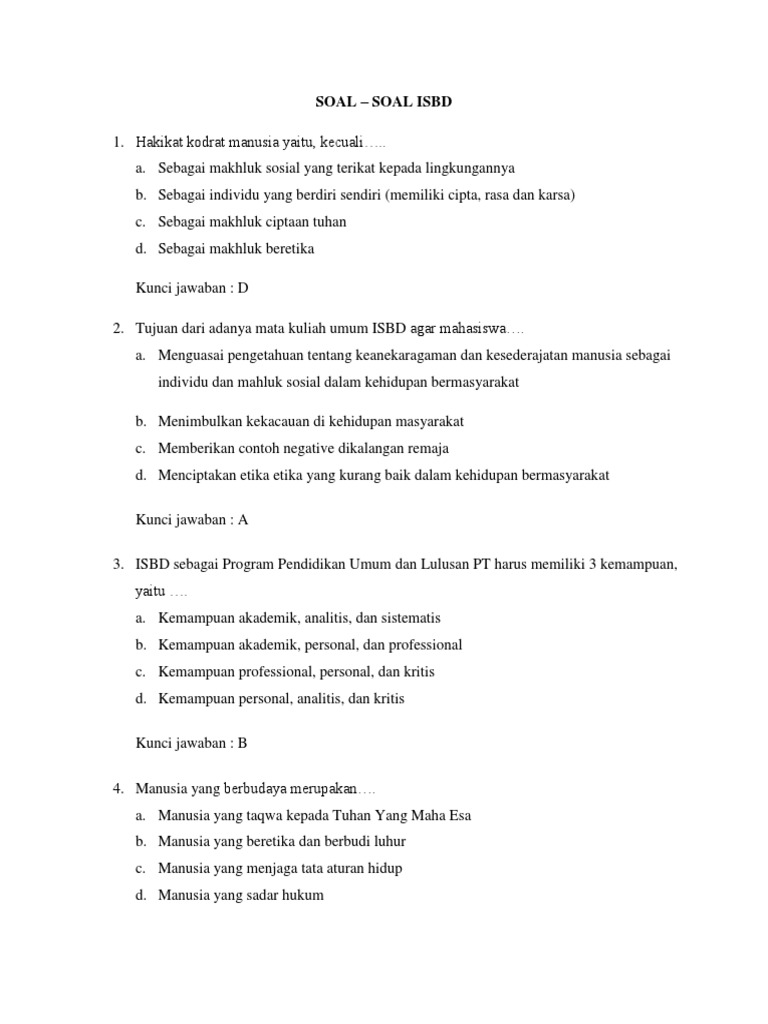 Soal Kel 1 | PDF