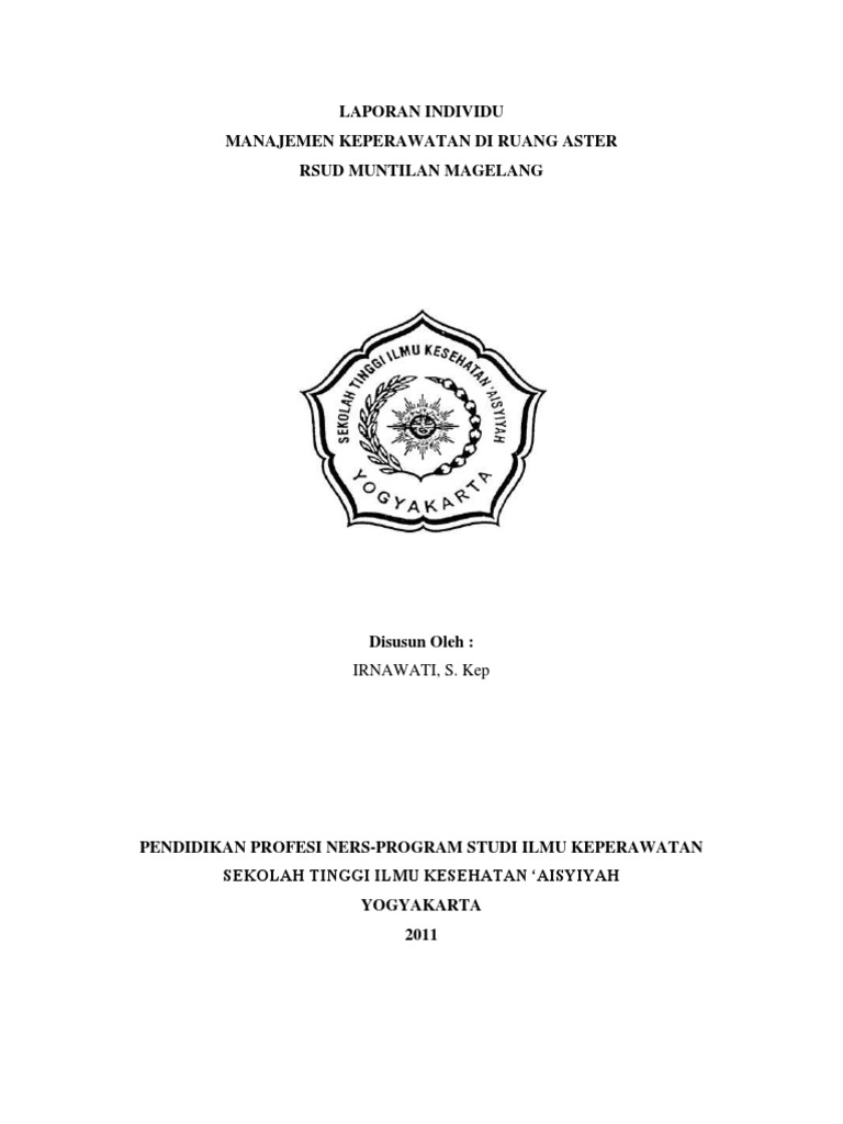 Contoh Laporan Individu | PDF