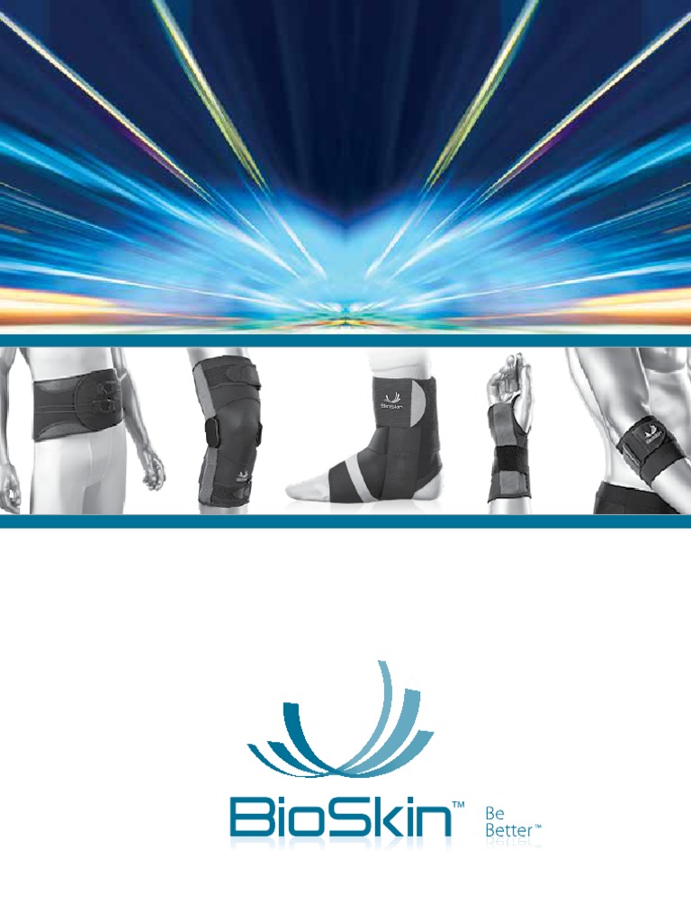 Bio Skin Catalog PDF 12376D | PDF | Knee | Musculoskeletal System